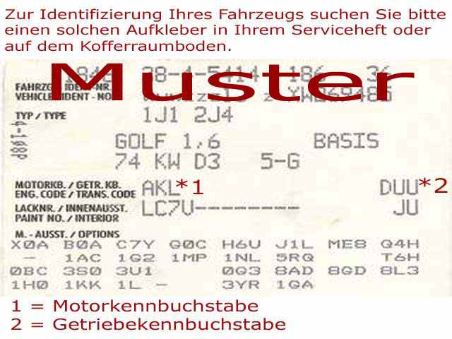 Wo Steht Der Getriebecode Vw
